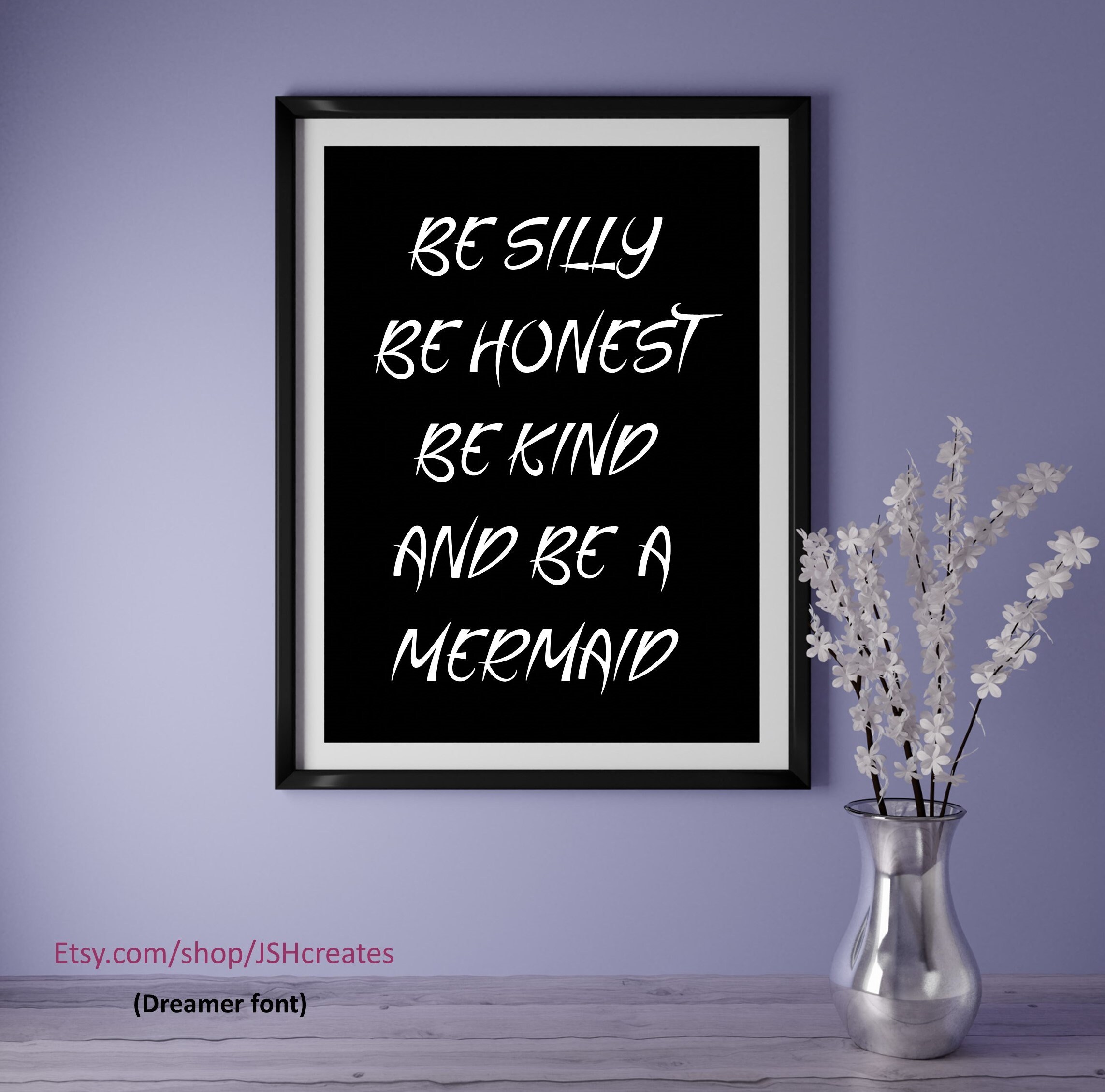 Dreamer Font Handwritten Font Modern Font Commercial Use - Etsy