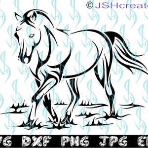 Horse Svg Stallion Svg Horse SVG Silhouette Cut File | Etsy