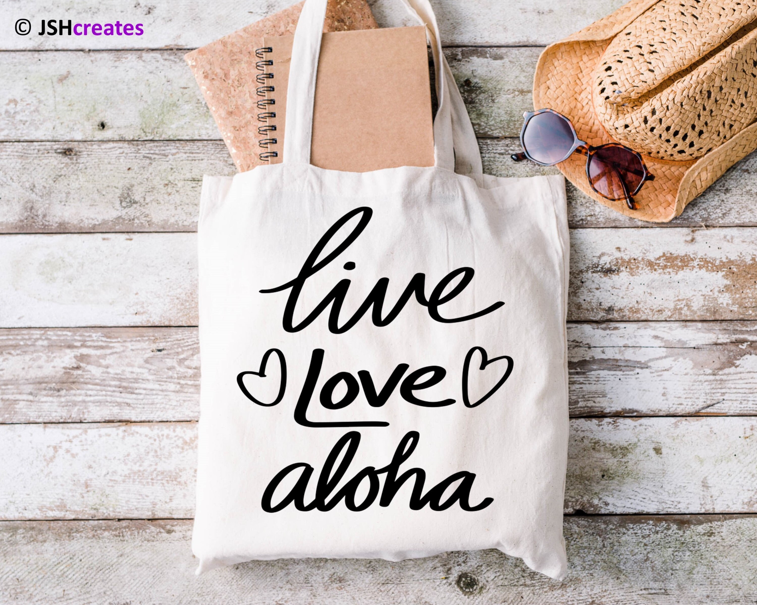 Live Love Aloha SVG Summer Svg Beach Svg Summer Design for - Etsy