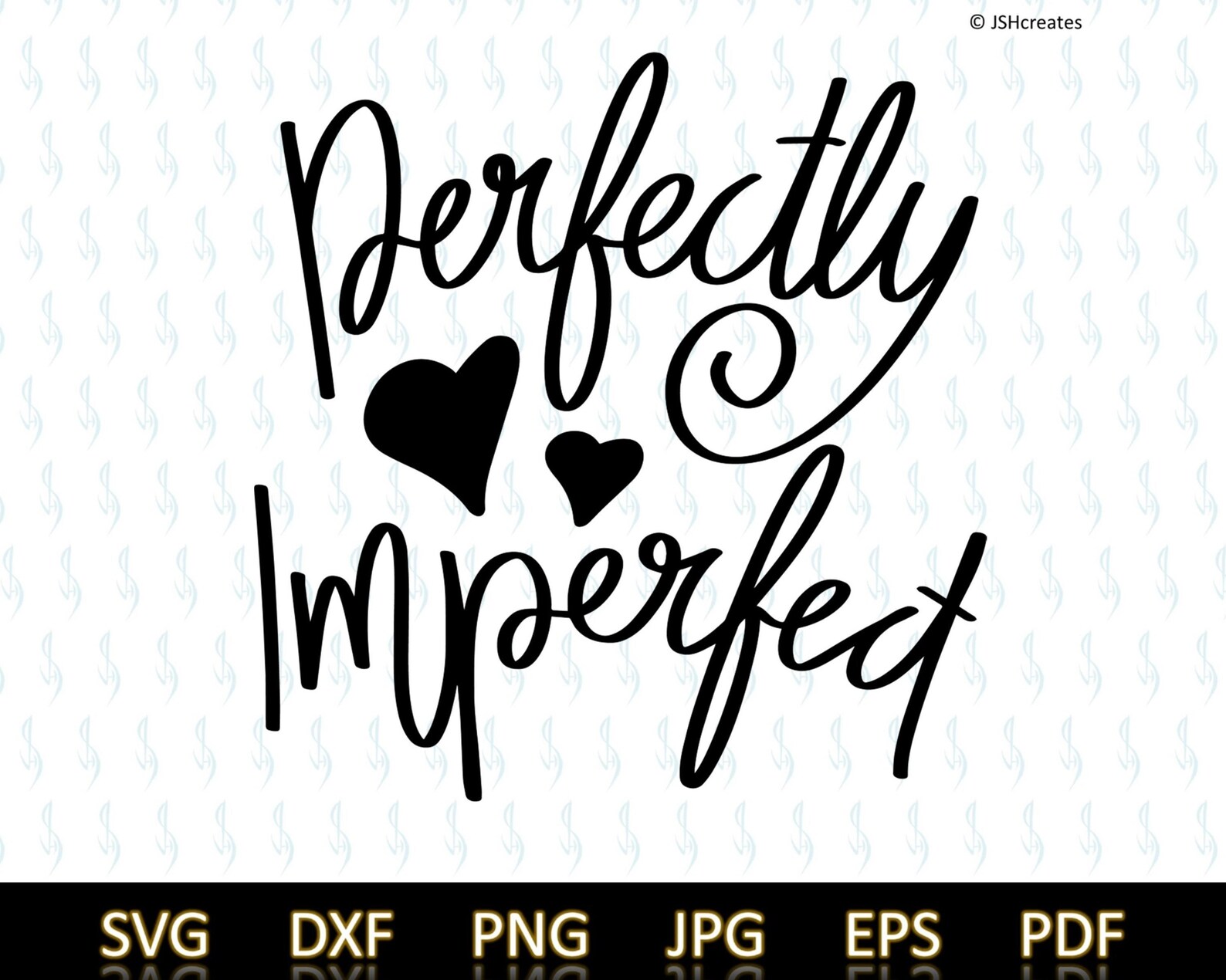 Perfectly Imperfect SVG Christian Svg Dxf Png Cut Files - Etsy