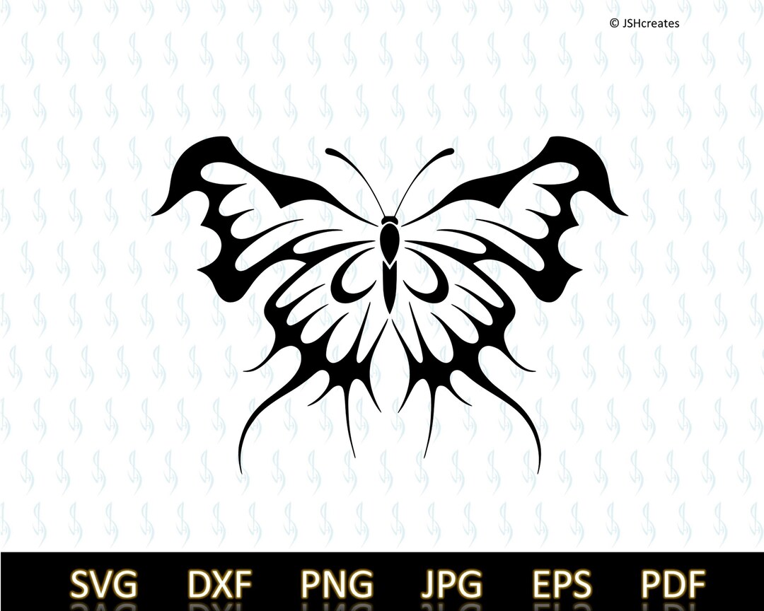 Butterfly Svg, Butterfly Svg Files for Cricut, SVG, Butterfly Dxf ...