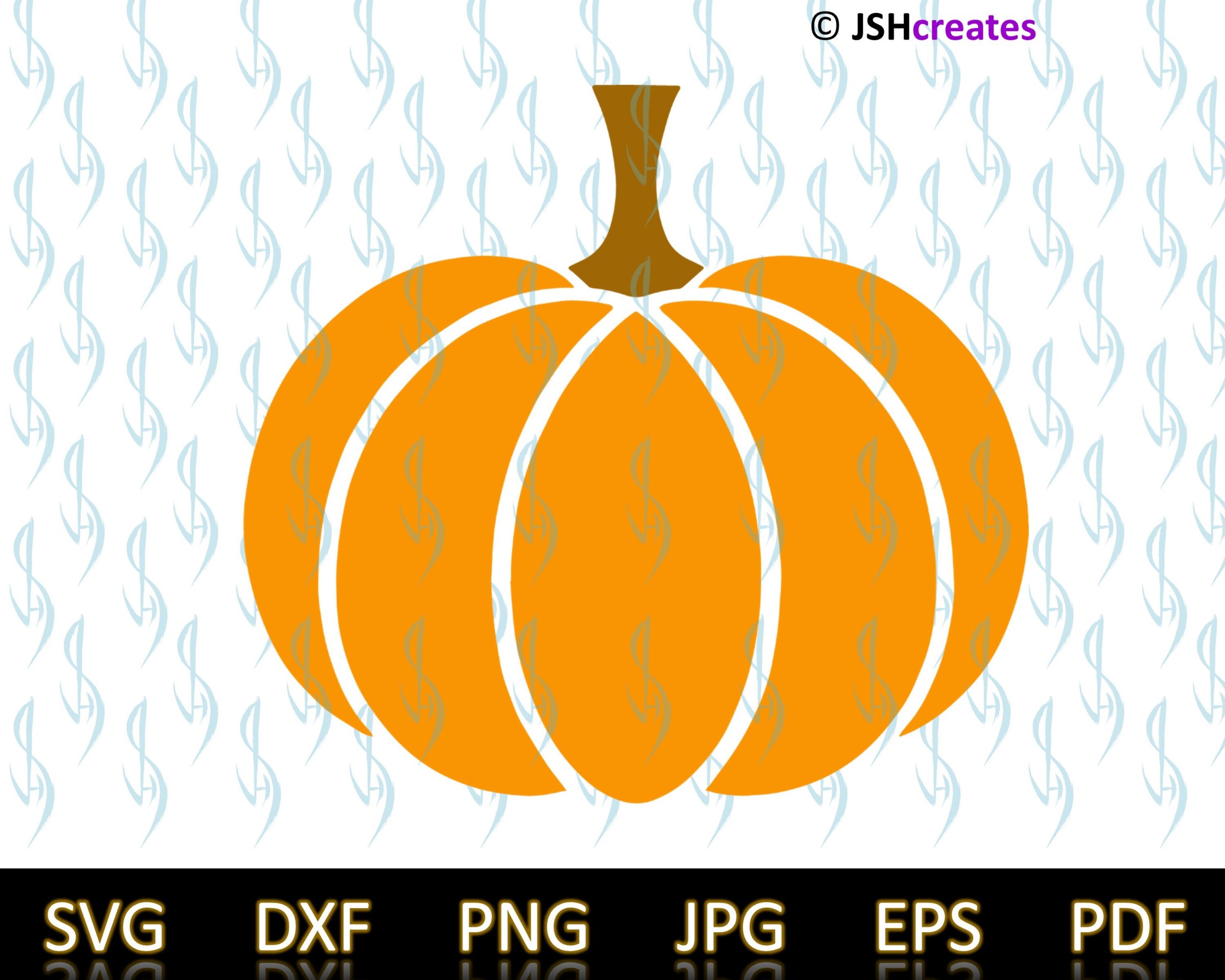 Pumpkin SVG Pumpkin Clipart Pumpkin Cut Files Fall Svg - Etsy
