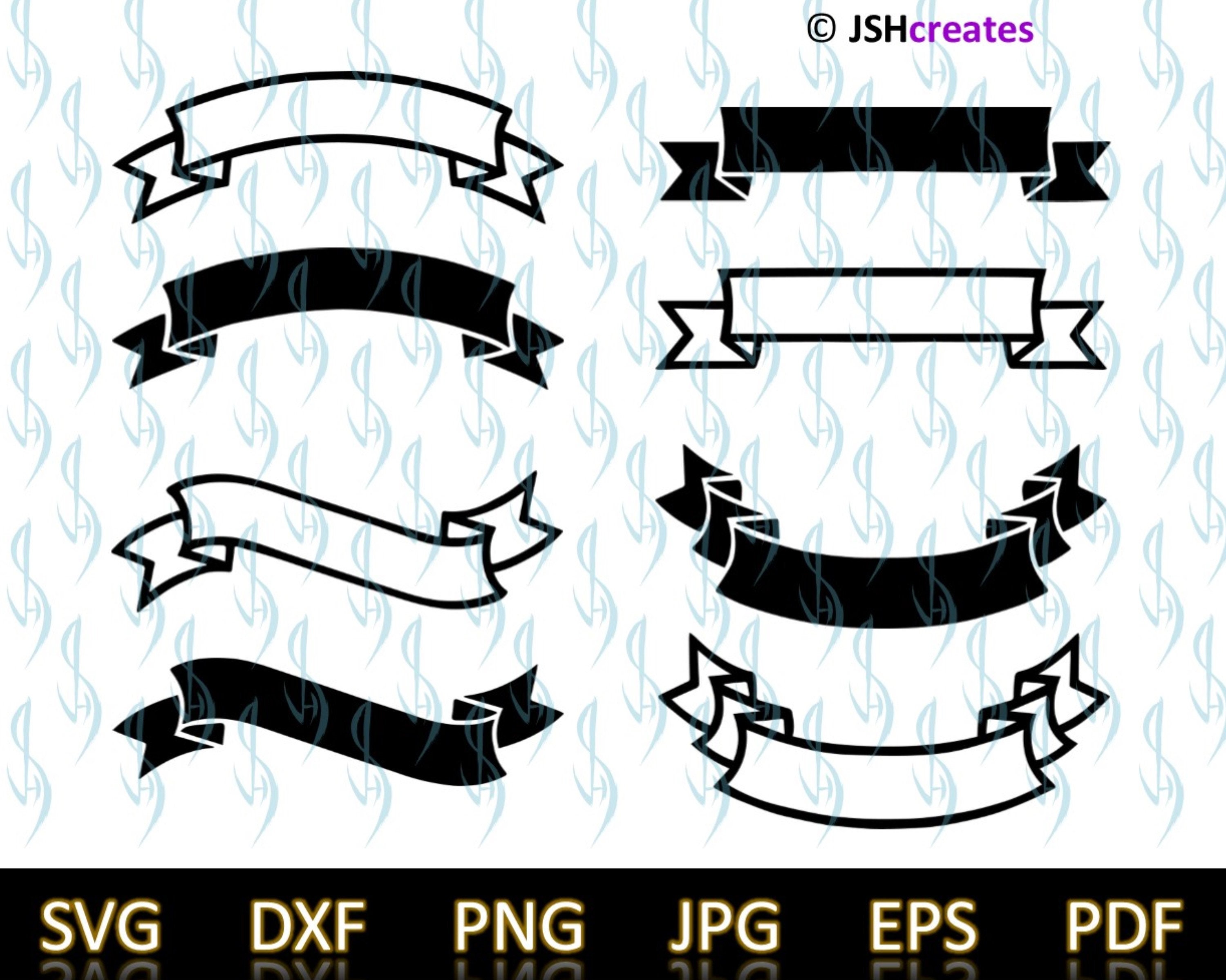 Banner Svg Ribbon Svg Label Svg SVG Banners Scroll - Etsy Canada