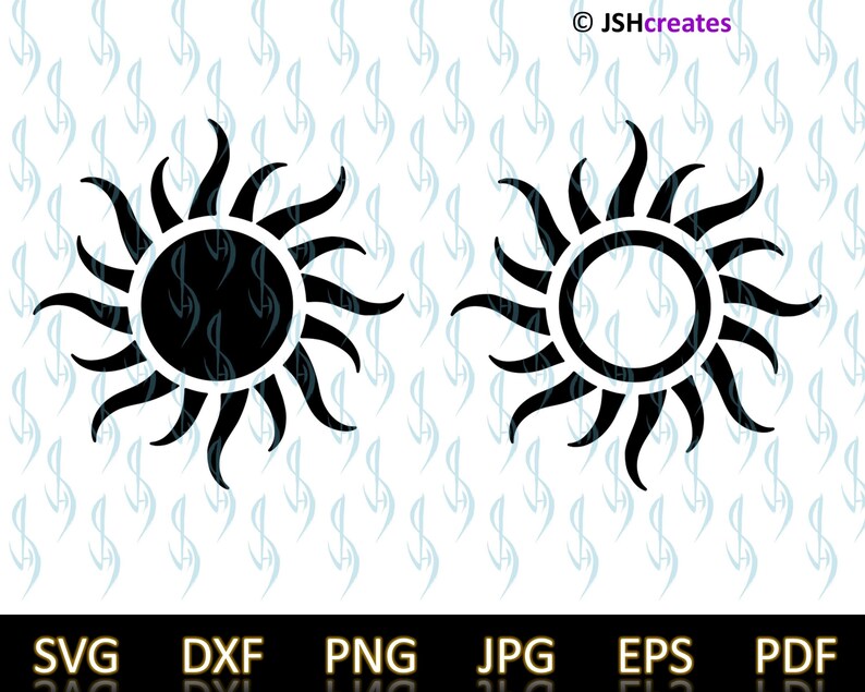 Sun Svg Sunshine Svg SVG Sun Clipart Sun Rays Sunburst - Etsy