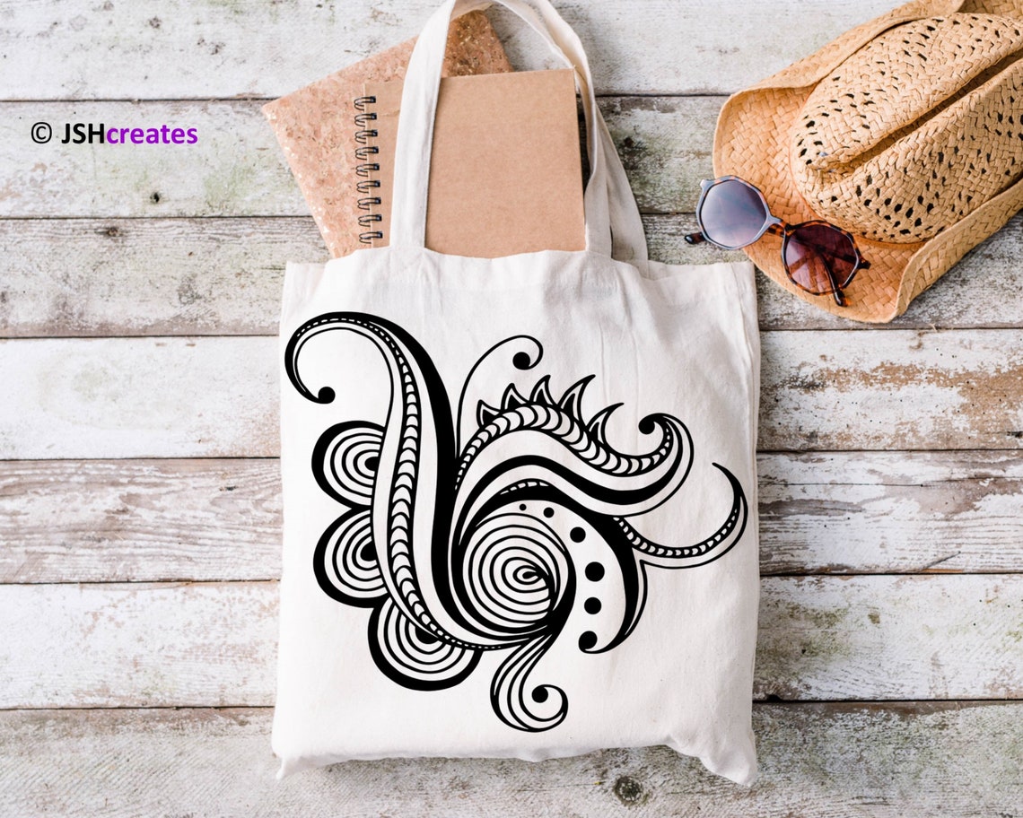 Pattern SVG Zendoodle Svg Zen Doodle Svg Design Motif Svg - Etsy
