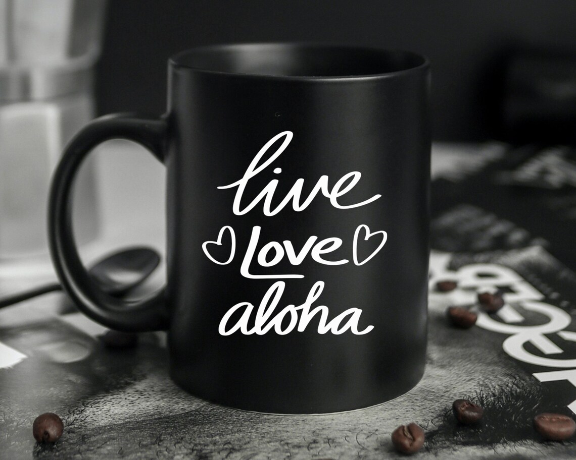 Live Love Aloha SVG Summer Svg Beach Svg Summer Design for - Etsy