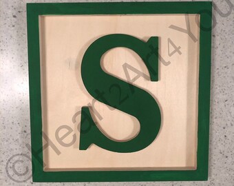 Pink Alphabet Blocks - Etsy