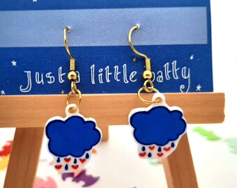 Grumpy Bear Earrings - Etsy