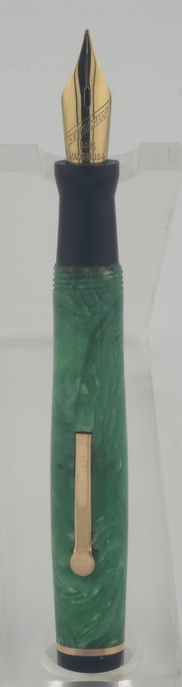 WAHL-EVERSHARP Ringtop Fountain Pen Jade Green Celluloid 14K - Etsy