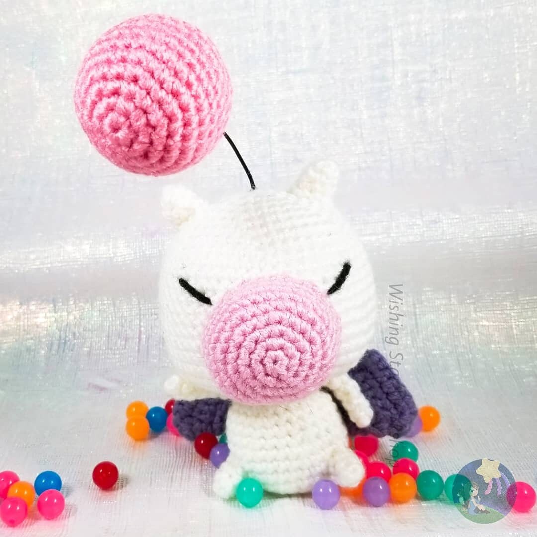 Amigurumi Moogle Plush - Etsy