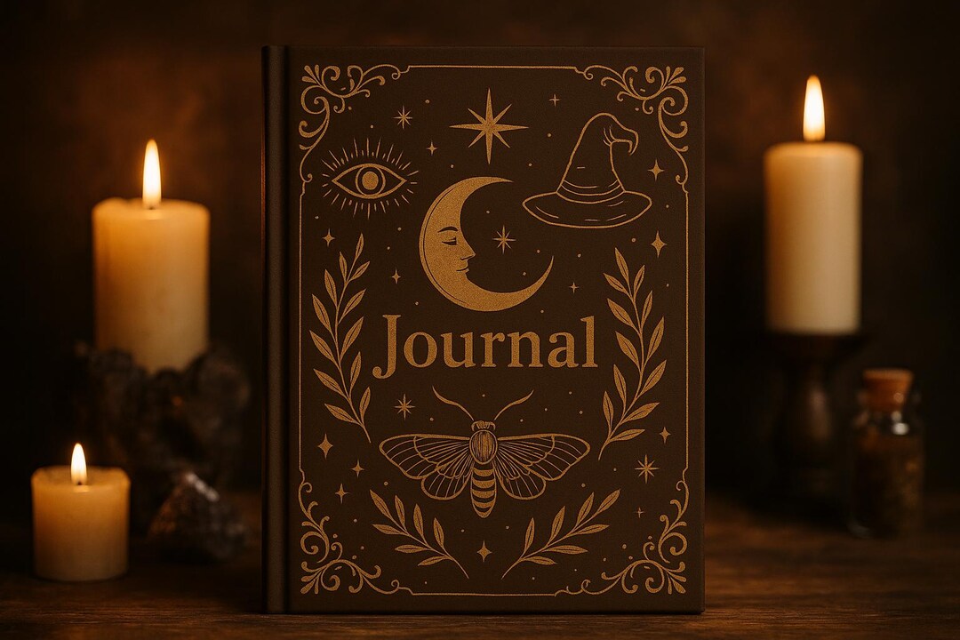 Witchy Journal Printable | Vintage Grimoire Pages | 6" X 9" PDF ...