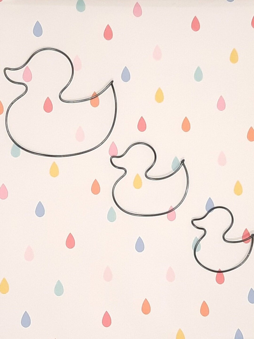 Wire Rubber Duck Wall Decor Bathroom Decor Bathroom Ornaments Wire Sign ...