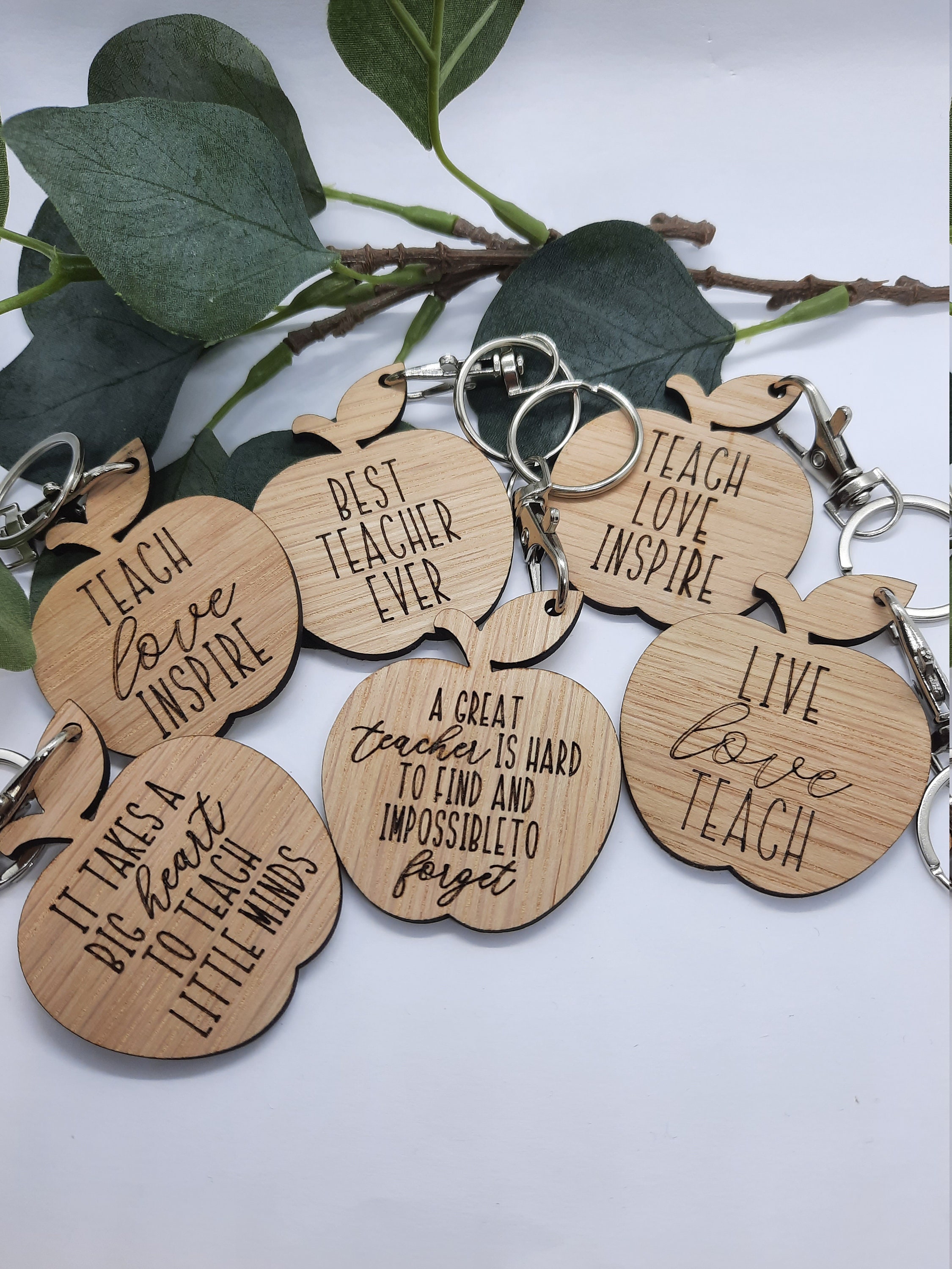 Teacher Keyring Teacher Gift Teacher Thank You Gift End - Etsy