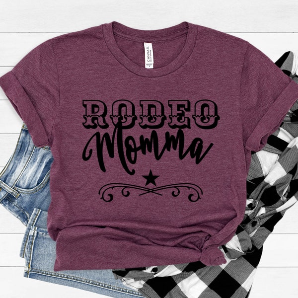 Rodeo Mom Shirt - Etsy