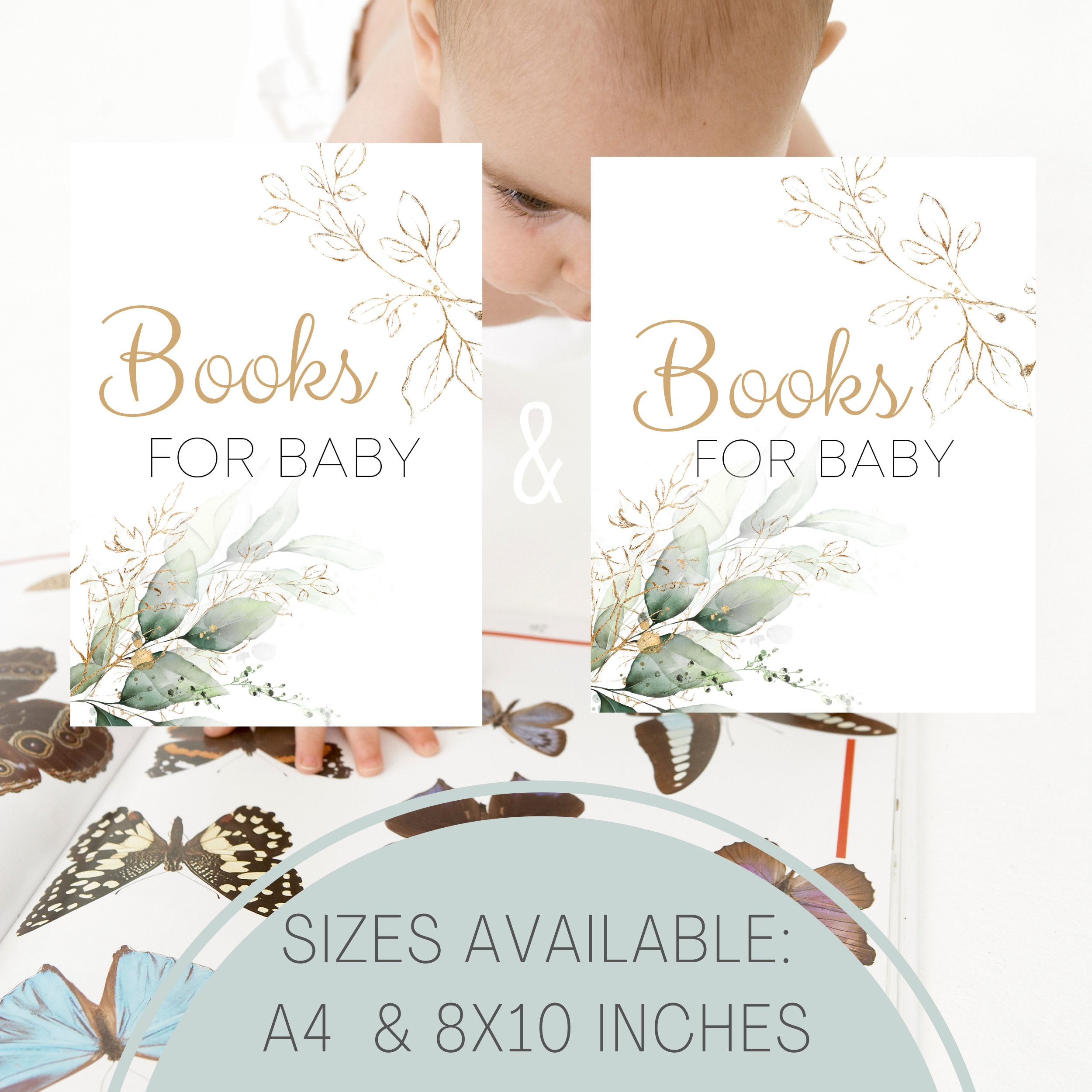 ALISON - Books for Baby Sign Printable | INSTANT Digital Download ...