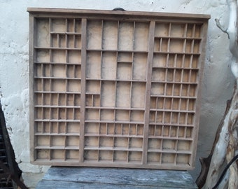Antique Typesetting Box - Etsy