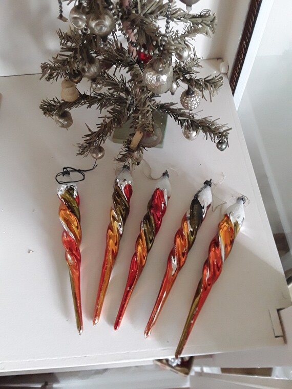 Antique German Christmas Tree Ornaments RARE! Vintage Germany Antique