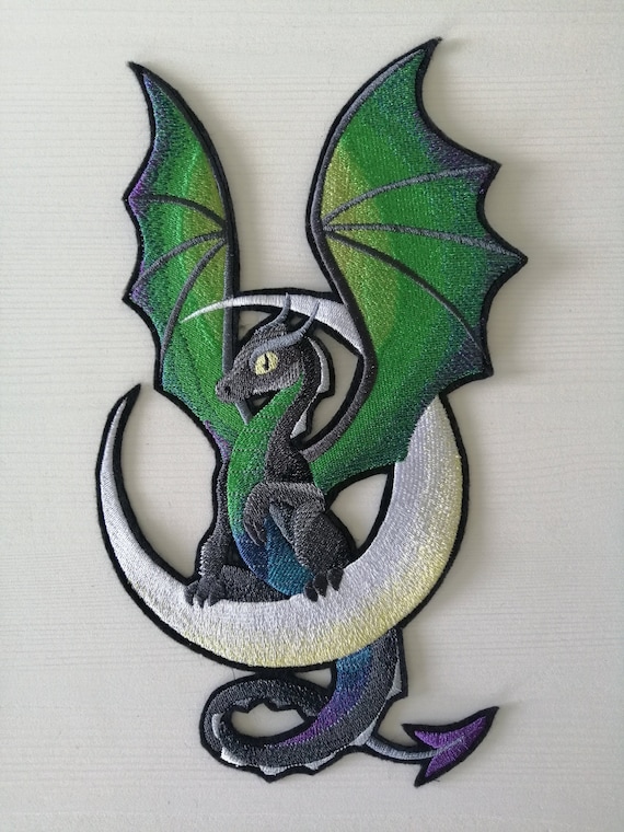 Dragon Application XXXL in Desired Color - Etsy UK