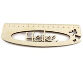 Personalized Wooden Ruler Personalised Rulers 15cm Ruler - Etsy