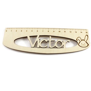 Personalized Wooden Ruler | Personalised Rulers | 15cm Ruler | Wooden ...