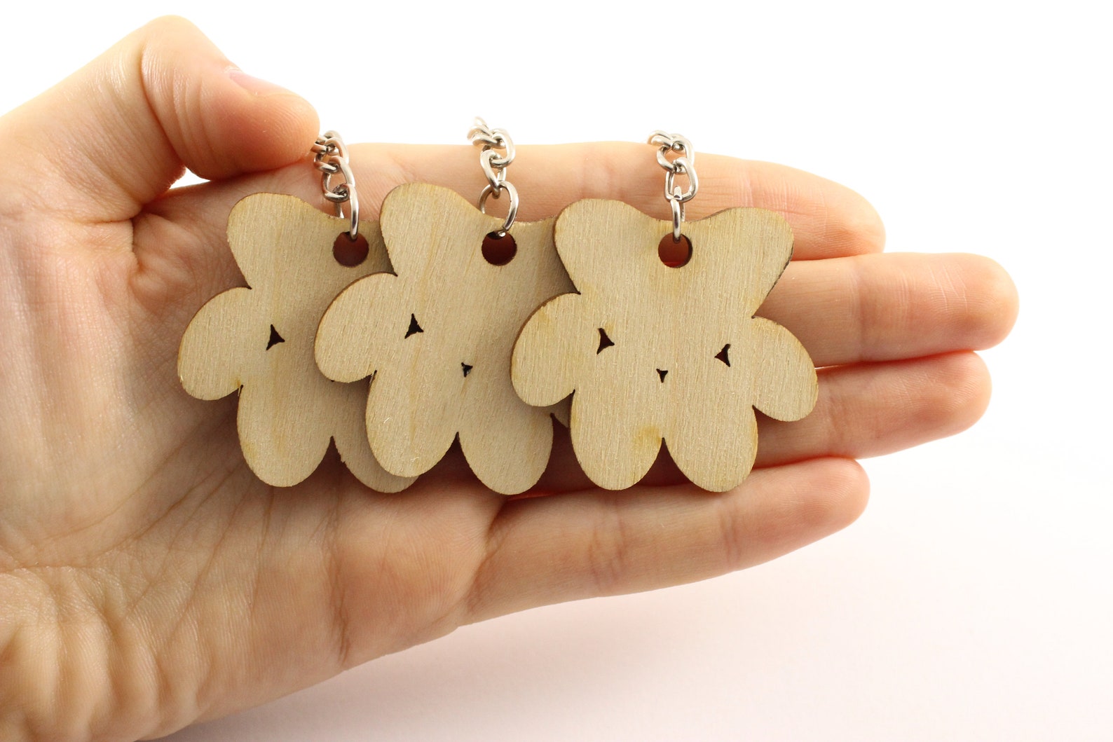 Paw Key Chain Blank Keychain Plywood Keychain DIY - Etsy