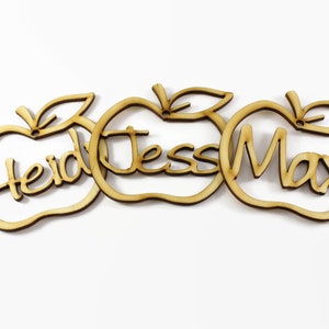 Apple Place Cards | Wedding Place Cards | Autumn Wedding Decors ...