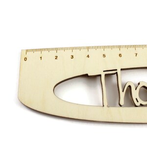 Personalized Wooden Ruler | Personalised Rulers | 15cm Ruler | Wooden ...