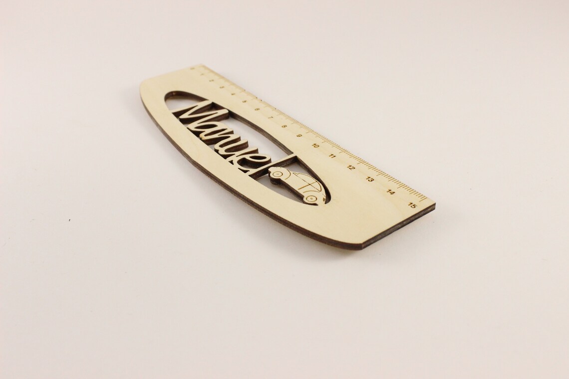 Personalized Wooden ruler Personalised rulers 15cm ruler | Etsy