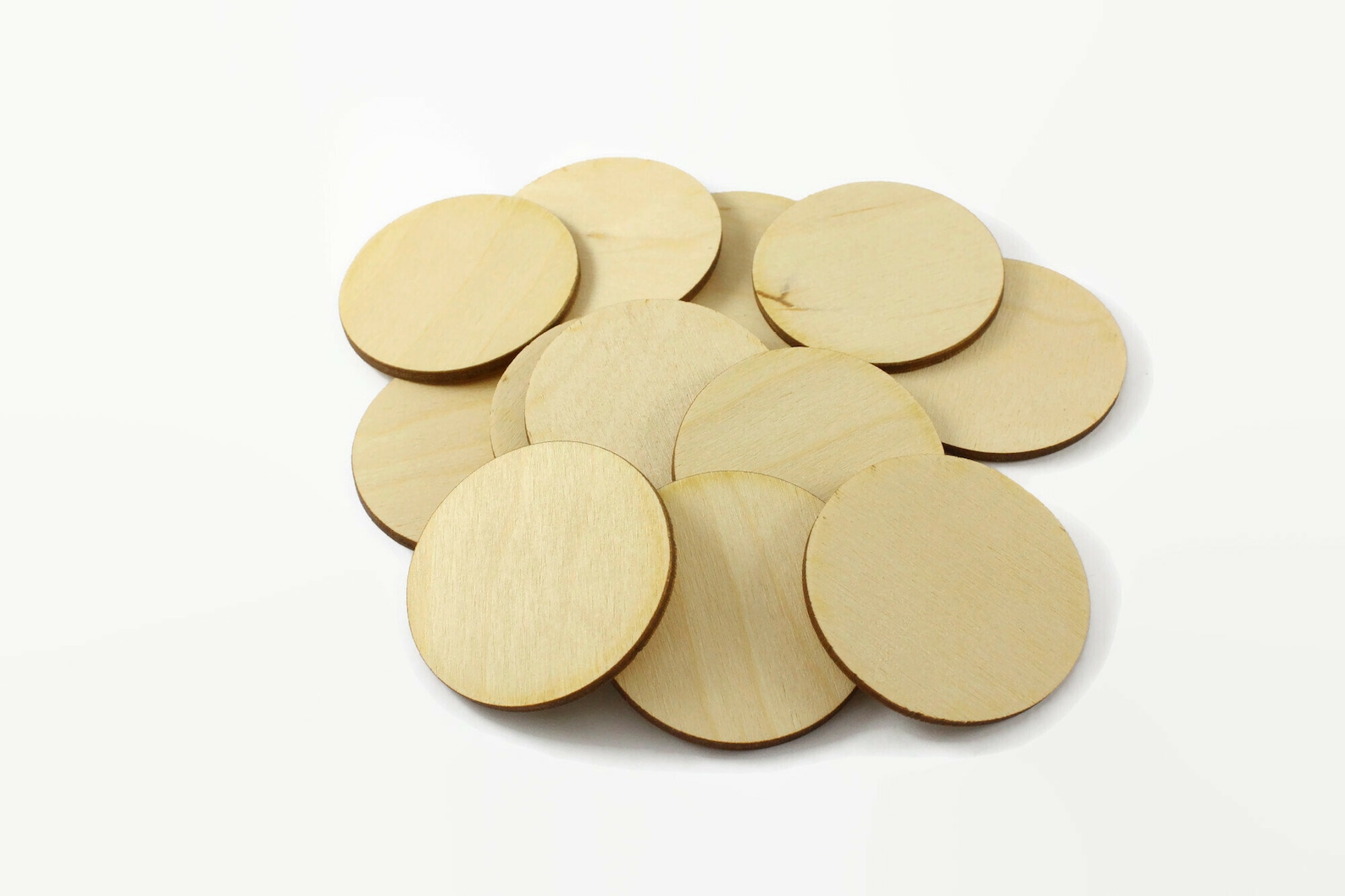 Círculos de madera. 4 cm 5 cm 6 cm 7 cm 8 cm. círculo de forma - Etsy ...