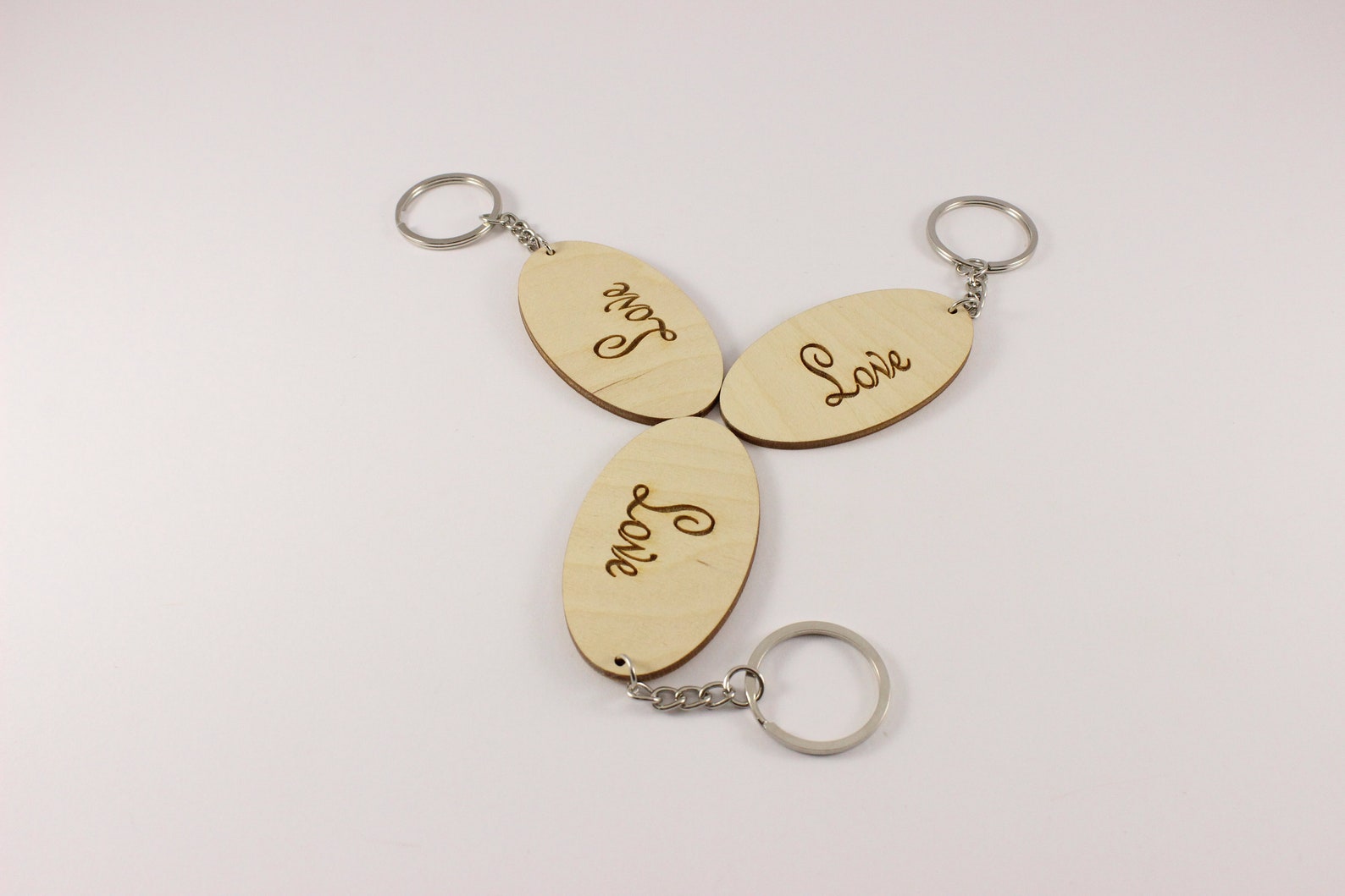 Personalized Oval Key Chain Oval Keychain Personalized | Etsy