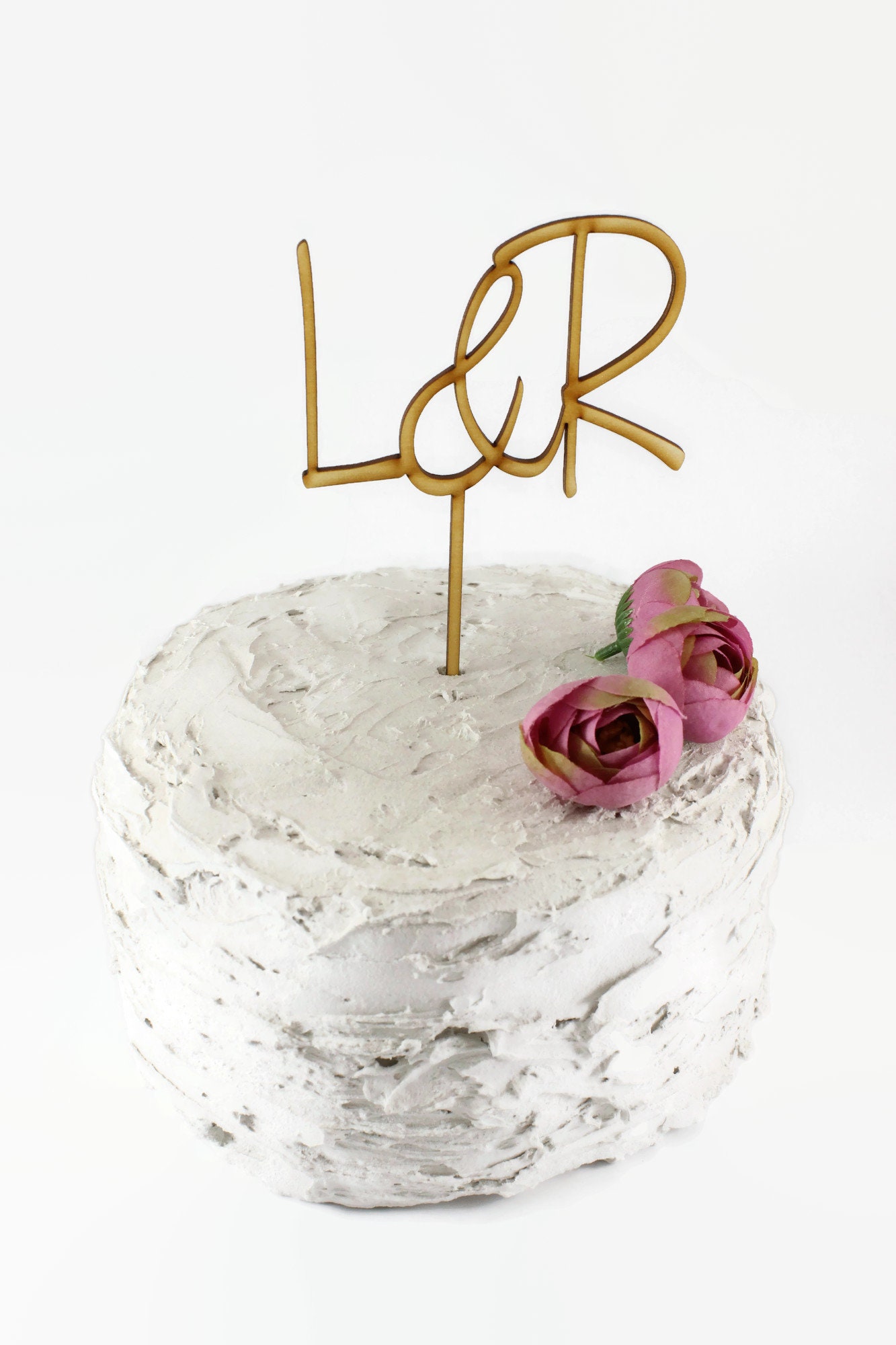 Personalized Initials Cake Topper Initial Cake Topper Cake - Etsy