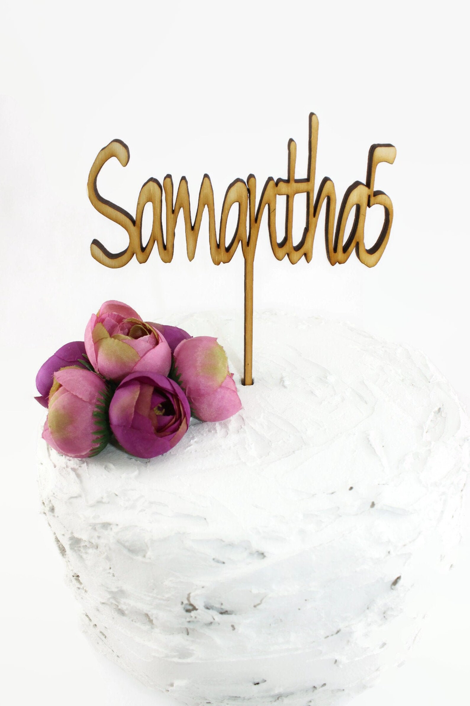 Personalized Name Cake Topper Name Cake Topper Cake Decors | Etsy