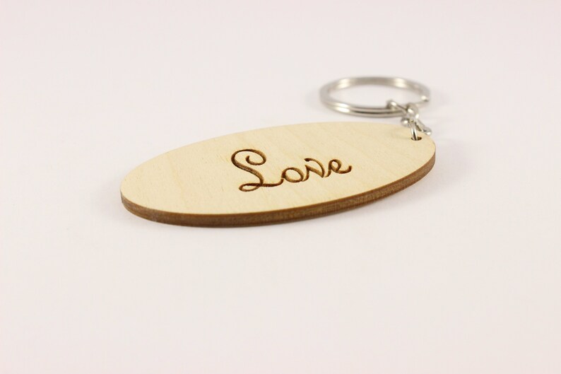 Personalized Oval Key Chain Oval Keychain Personalized | Etsy