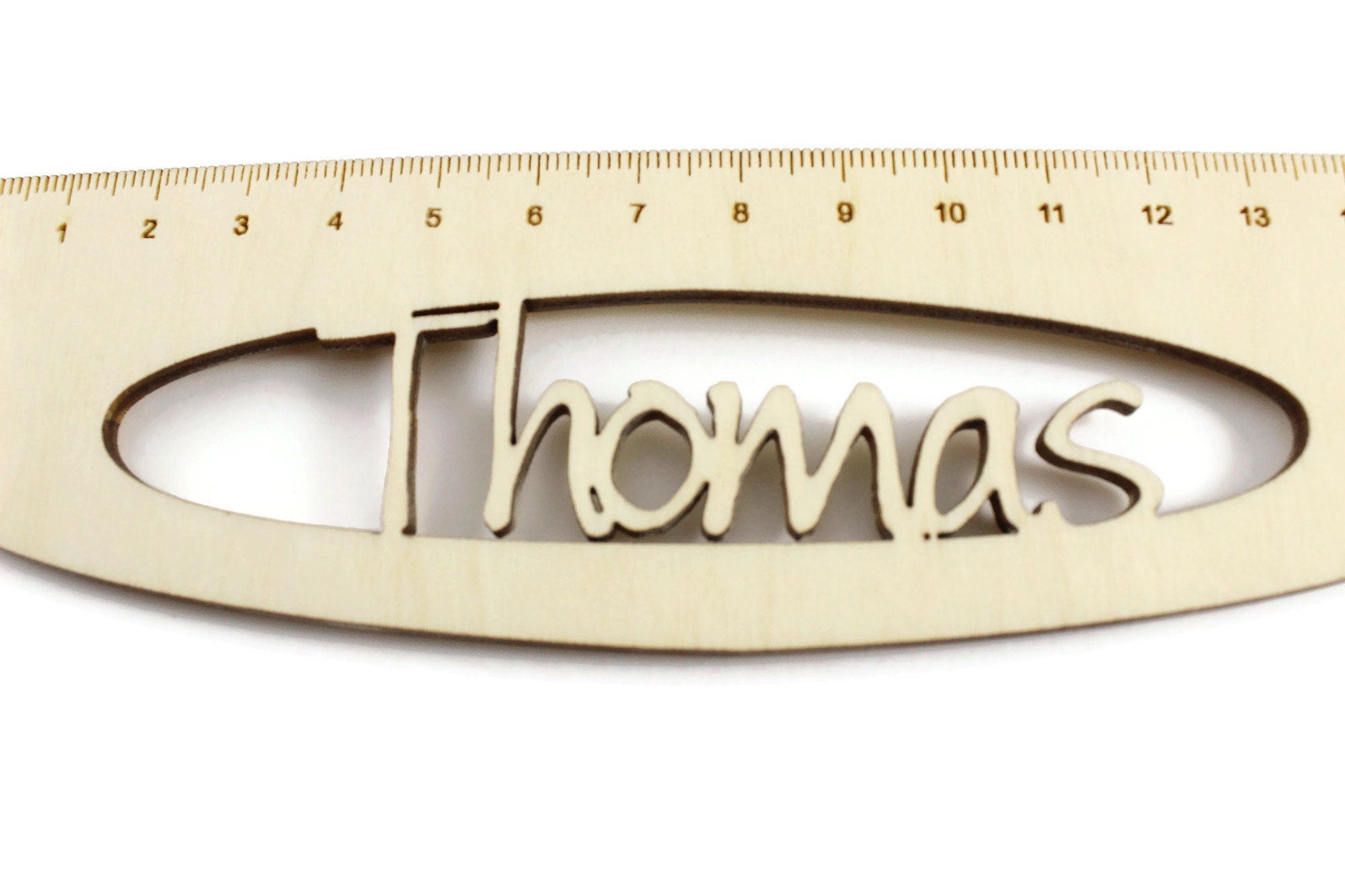 Personalized Wooden Ruler Personalised Rulers 15cm Ruler - Etsy Hong Kong