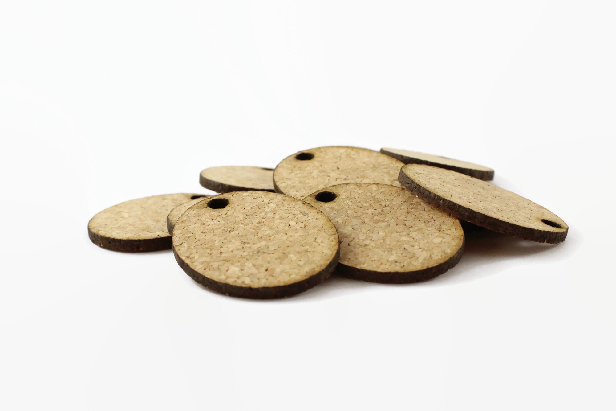 Pack of 10 DIY Cork Tags. Oval Shape Tags. Blank Tags. Natural - Etsy