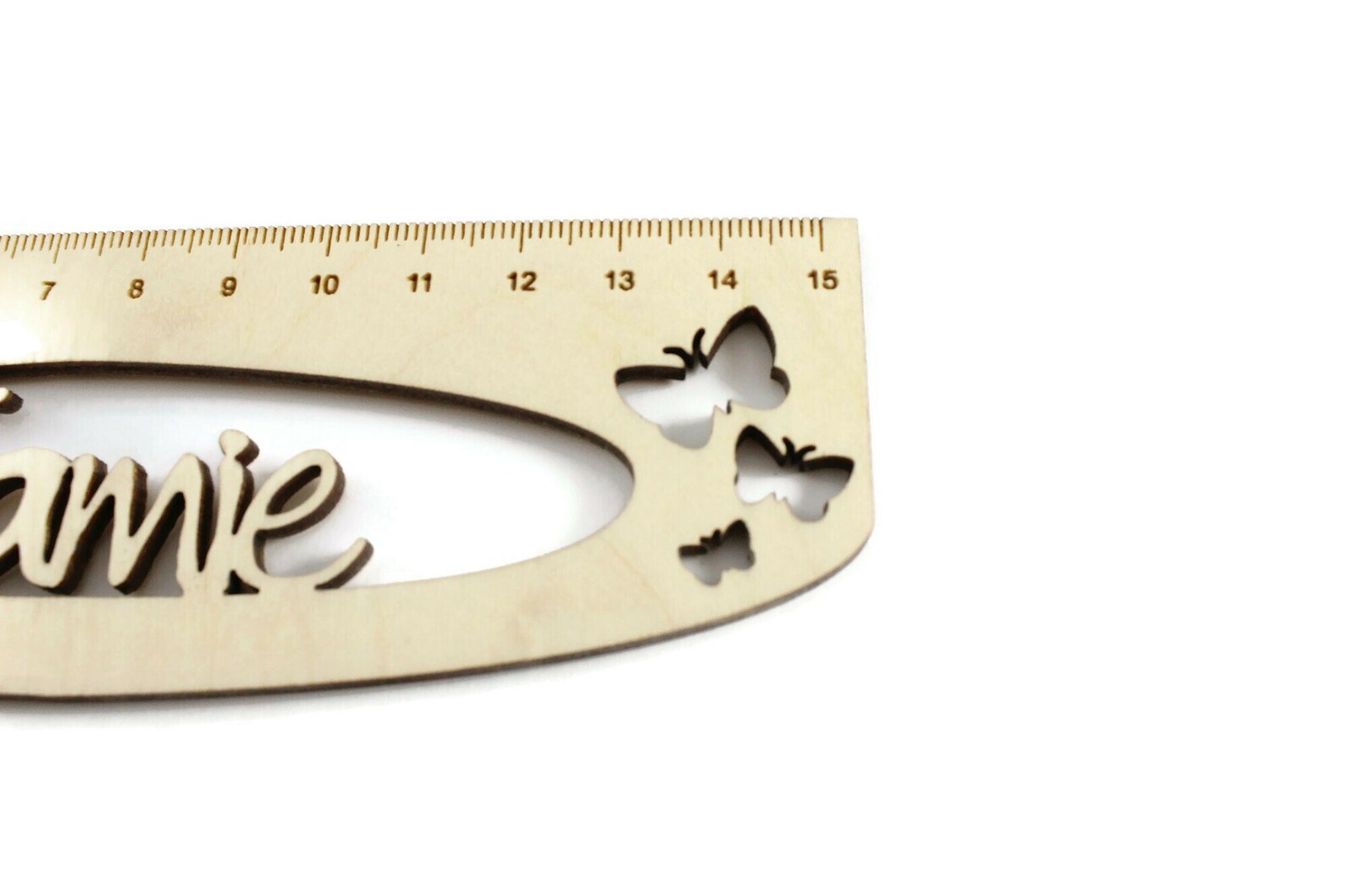 Personalized Wooden Ruler Personalised Rulers 15cm Ruler | Etsy