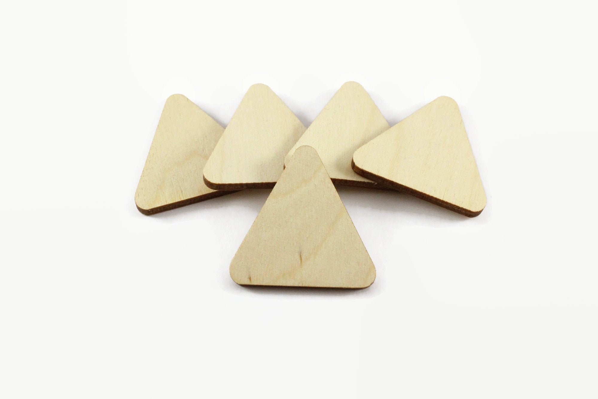 Wooden Triangles. Plywood Shape Triangle. Wood Shapes Cutout. - Etsy