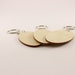 Oval Key Chain Blank Keychain Plywood Keychain DIY - Etsy