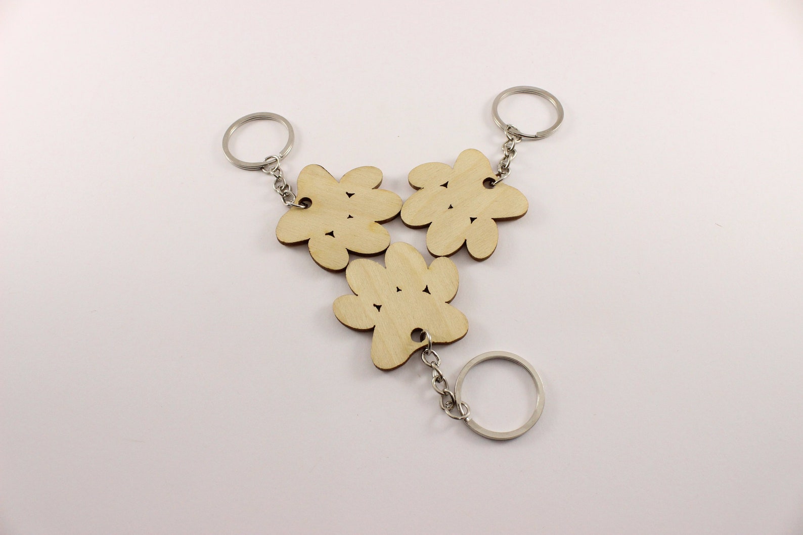 Paw Key Chain Blank Keychain Plywood Keychain DIY - Etsy