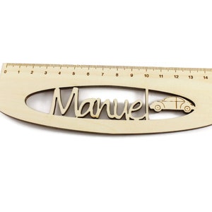 Personalized Wooden Ruler | Personalised Rulers | 15cm Ruler | Wooden ...