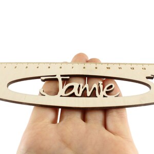 Personalized Wooden Ruler Personalised Rulers 15cm Ruler Wooden Gift ...