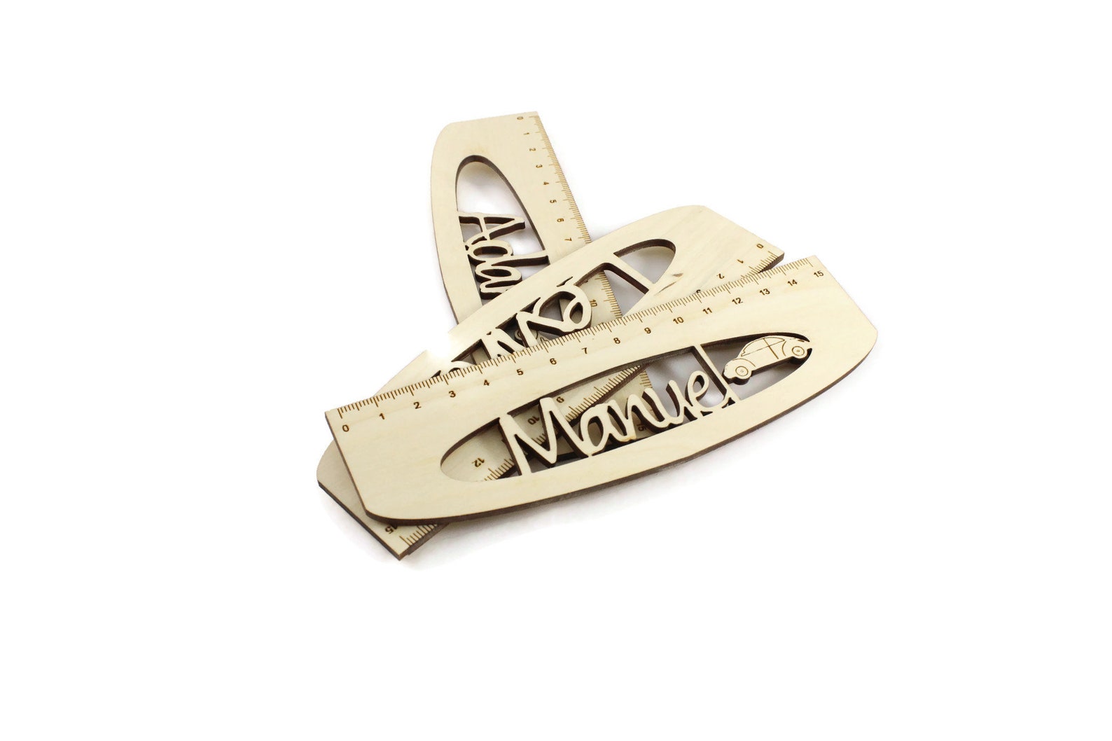 Personalized Wooden Ruler Personalised Rulers 15cm Ruler - Etsy