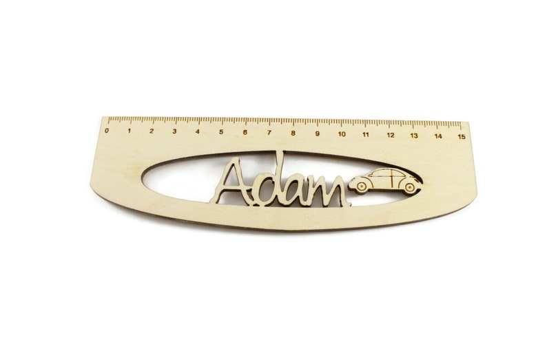 Personalized Wooden Ruler Personalised Rulers 15cm Ruler - Etsy