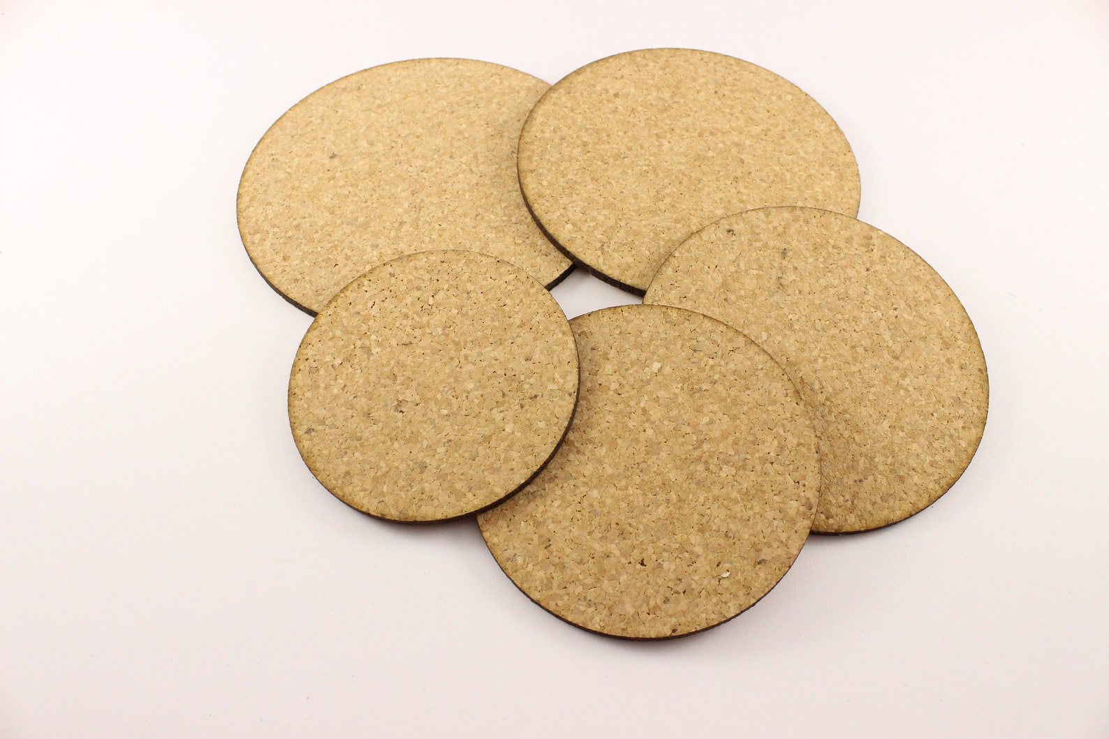 Different size pack of 10 round cork coasters. 8 9 10 11 | Etsy
