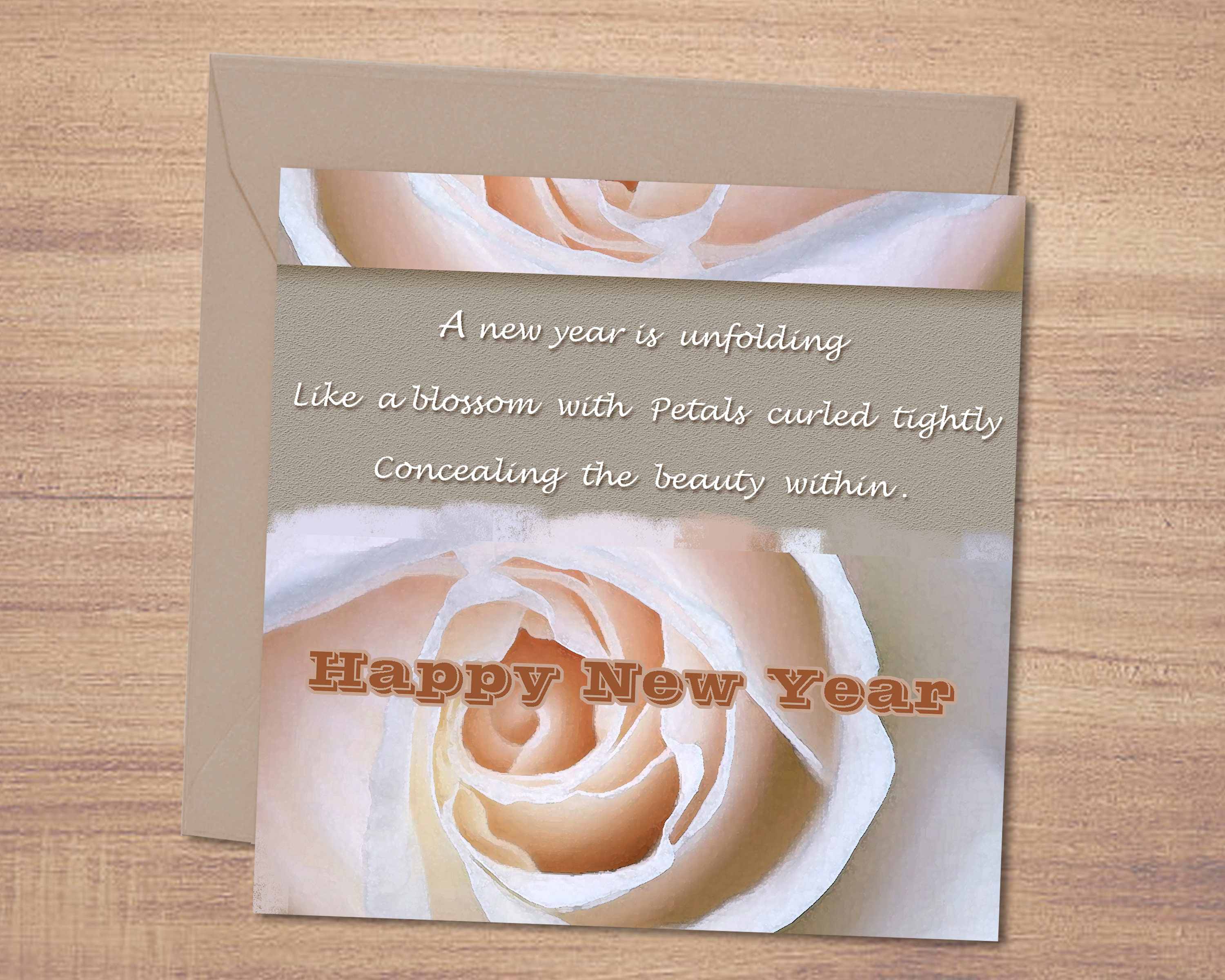 Printable New Year Card,happy New Year, New Year Greetings, Digital ...