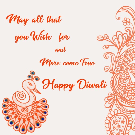 Diwali Card Printable