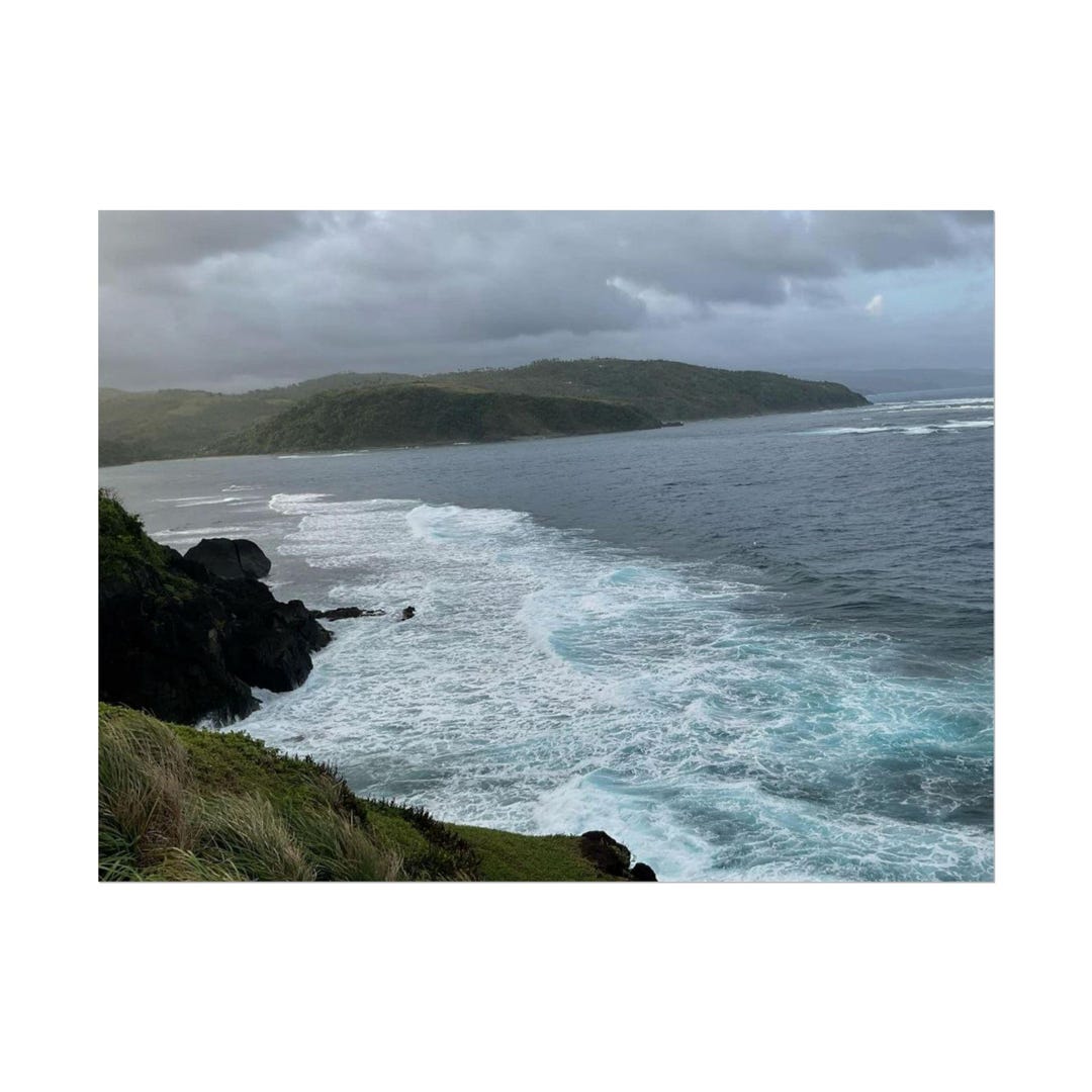 Catanduanes Island Philippines Poster, Mountain Ocean Sky Scenic View ...