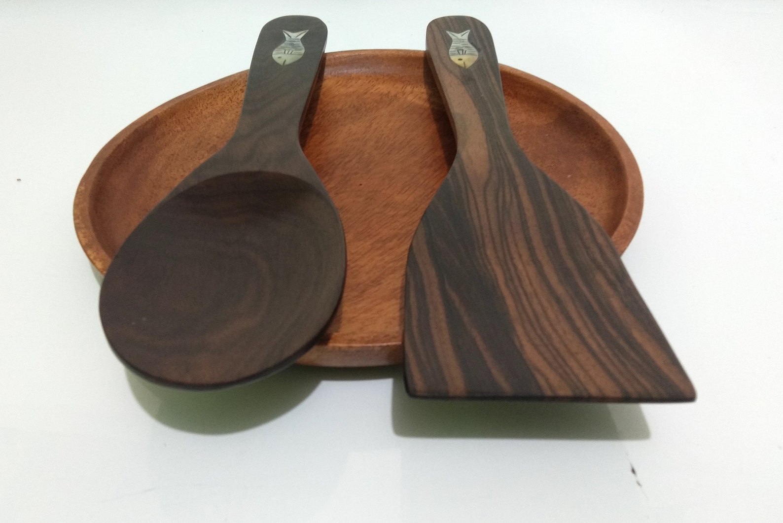 Kamagong Spatula and Spoon Pair Made in Philippines, Kitchen Gifts ...