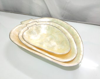 Capiz Shell Plate | Etsy