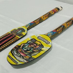 Wooden Ethnic Spoon and Fork Wall Decor Fish Vendor Design Made in ...